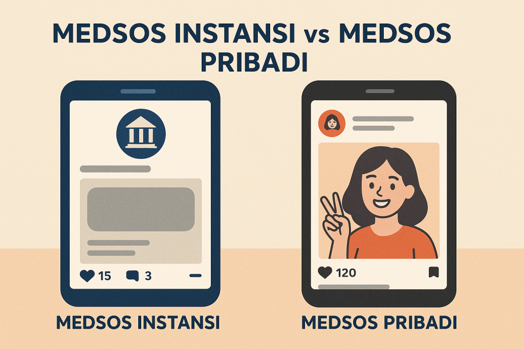 Medsos Instansi vs Medsos Pribadi - Birokrat Menulis